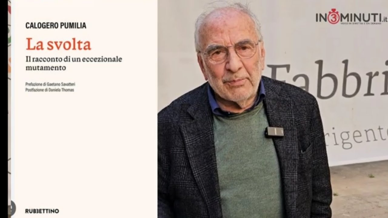 La svolta di Calogero Pumilia, il racconto di un eccezionale mutamento ...